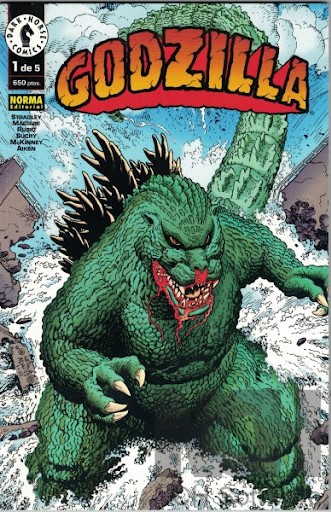 GODZILLA COLECCIÓN COMPLETA 1 AL 5. | Global Comics